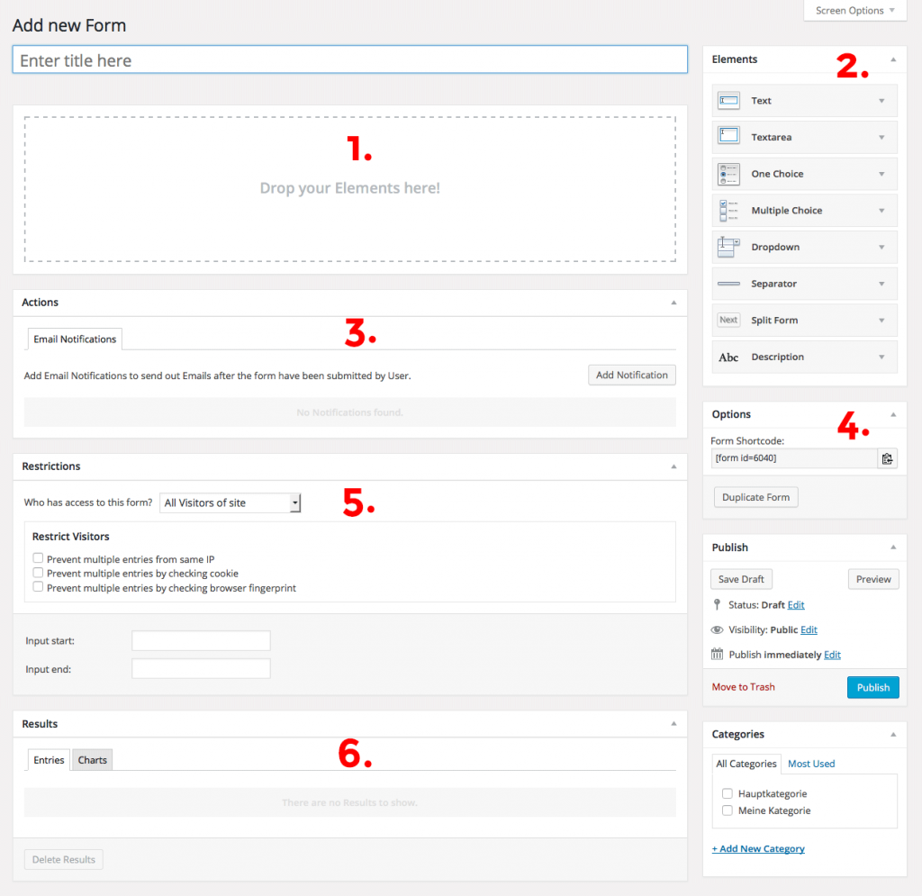 Formbuilder - Torro Forms